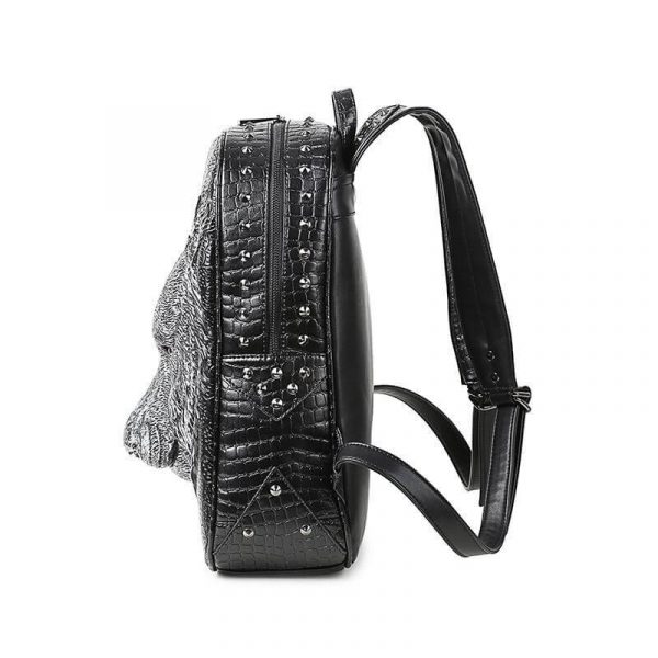 3D Tiger Leather Backpack - Quymart Apparel