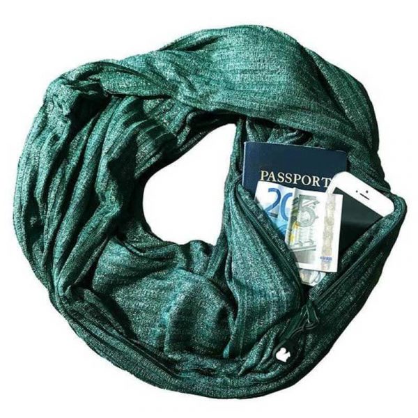 Anti Theft Pocket Scarves - Quymart Apparel