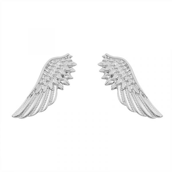 Angle Wings Collar Pin - Quymart Apparel