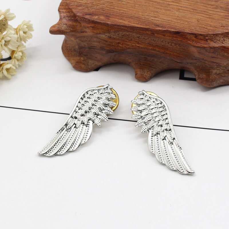 Angle Wings Collar Pin - Quymart Apparel