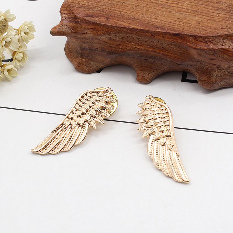 Angle Wings Collar Pin - Quymart Apparel