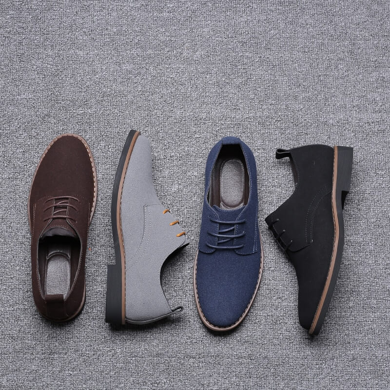 High Quality Suede Leather Soft Shoes - Quymart Apparel