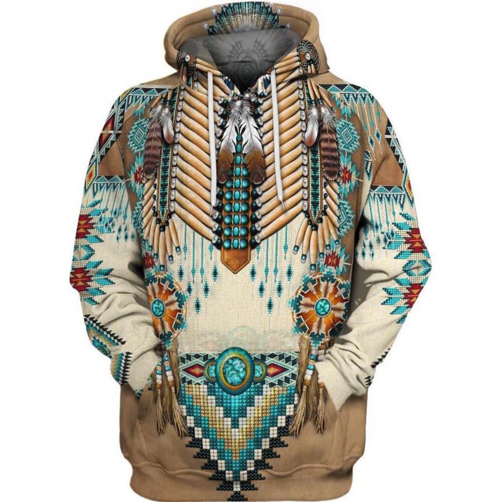 Native Indian Hymn Of Wind Collection Hoodie - Quymart Apparel