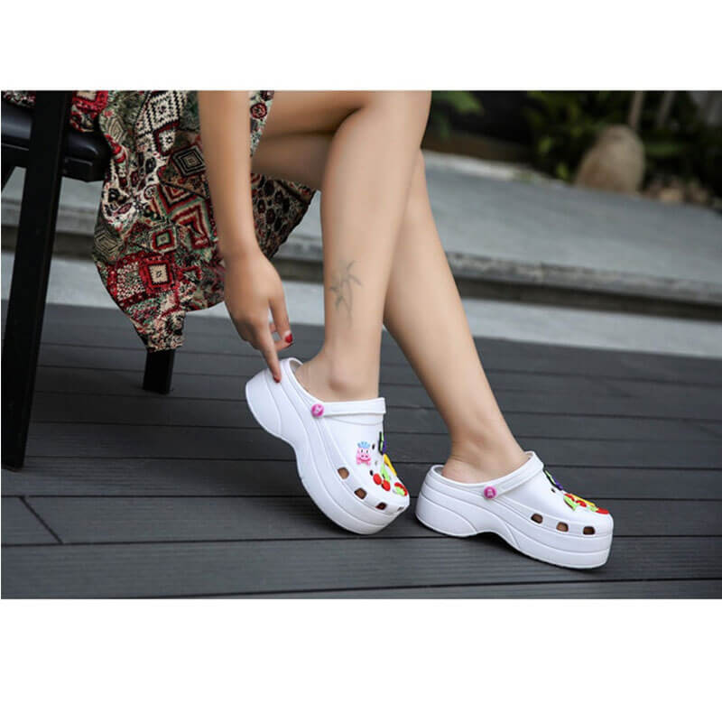Fashion High Heel Crocs - Quymart Apparel