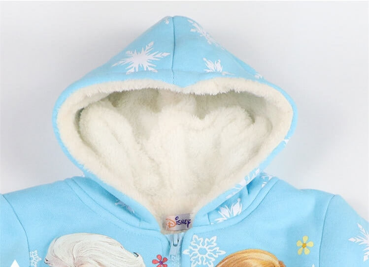 FROZEN Elsa Winter Hooded Coat - Quymart Apparel
