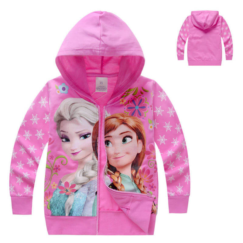 Frozen Elsa Hooded Coat - Quymart Apparel