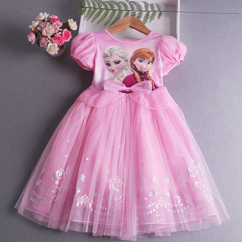 Frozen Elsa Summer Dress For Girls - Quymart Apparel
