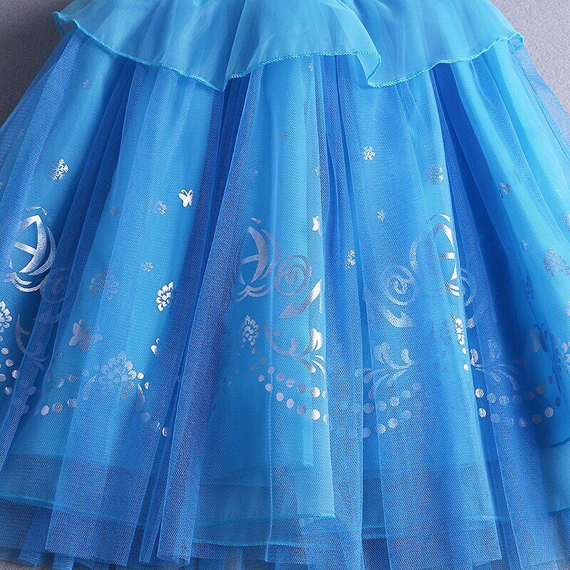 Frozen Elsa Summer Dress For Girls - Quymart Apparel