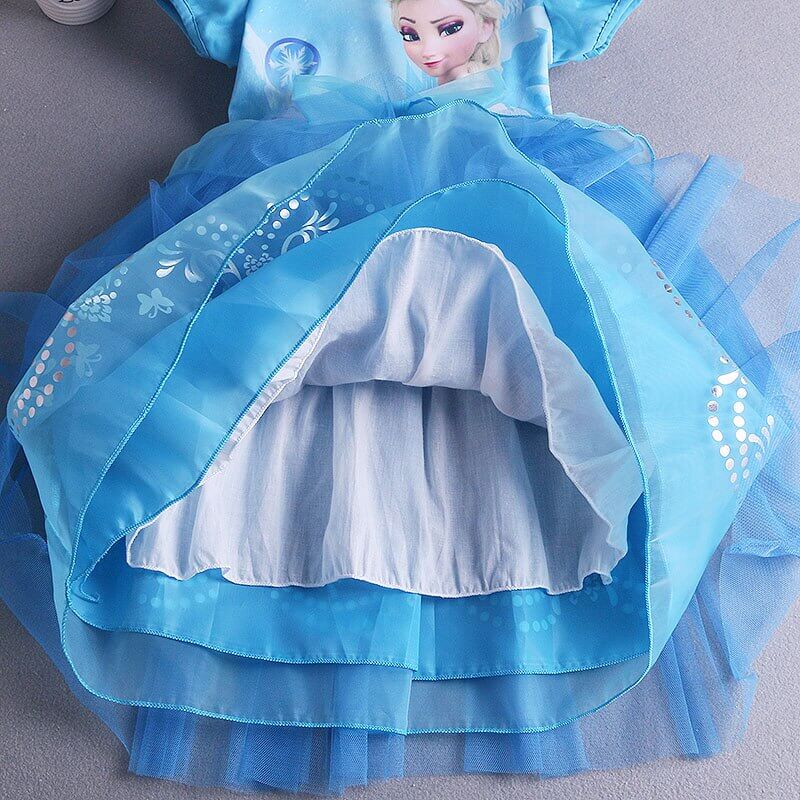 Frozen Elsa Summer Dress For Girls - Quymart Apparel