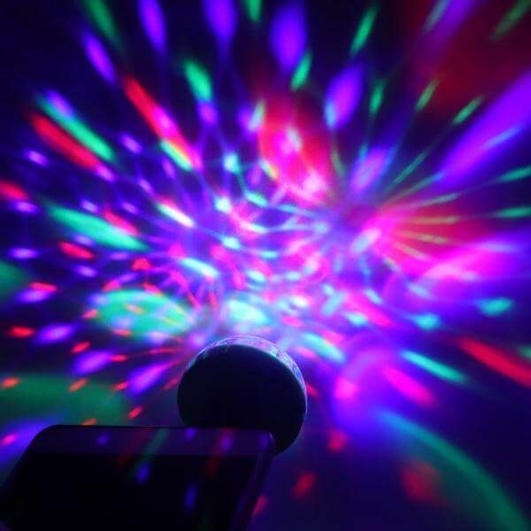 Mini USB LED Disco Light Home Party Decorations - Home & Garden