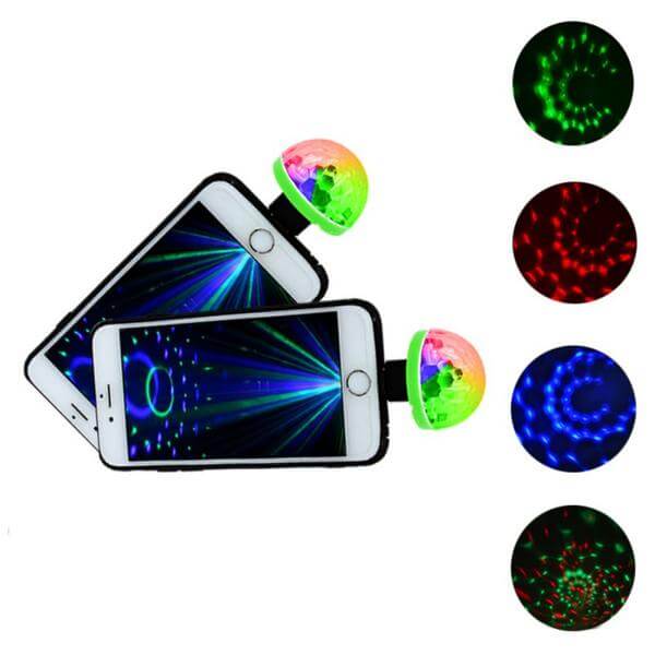 Mini USB LED Disco Light Home Party Decorations - Home & Garden