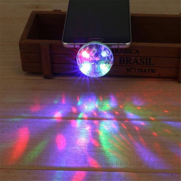 Mini USB LED Disco Light Home Party Decorations - Home & Garden