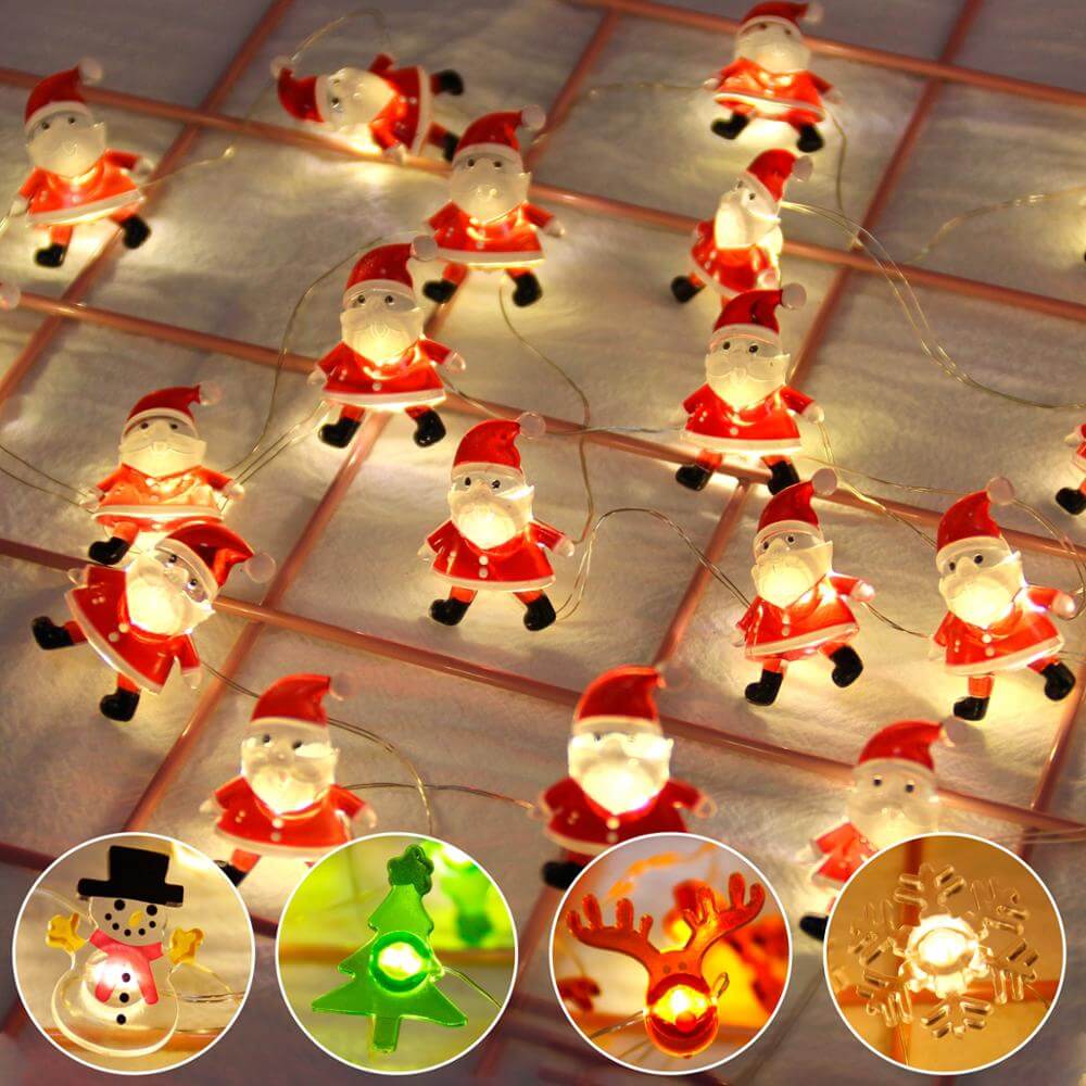 Led Christmas Lights Holiday Lighting Navidad - Home & Garden
